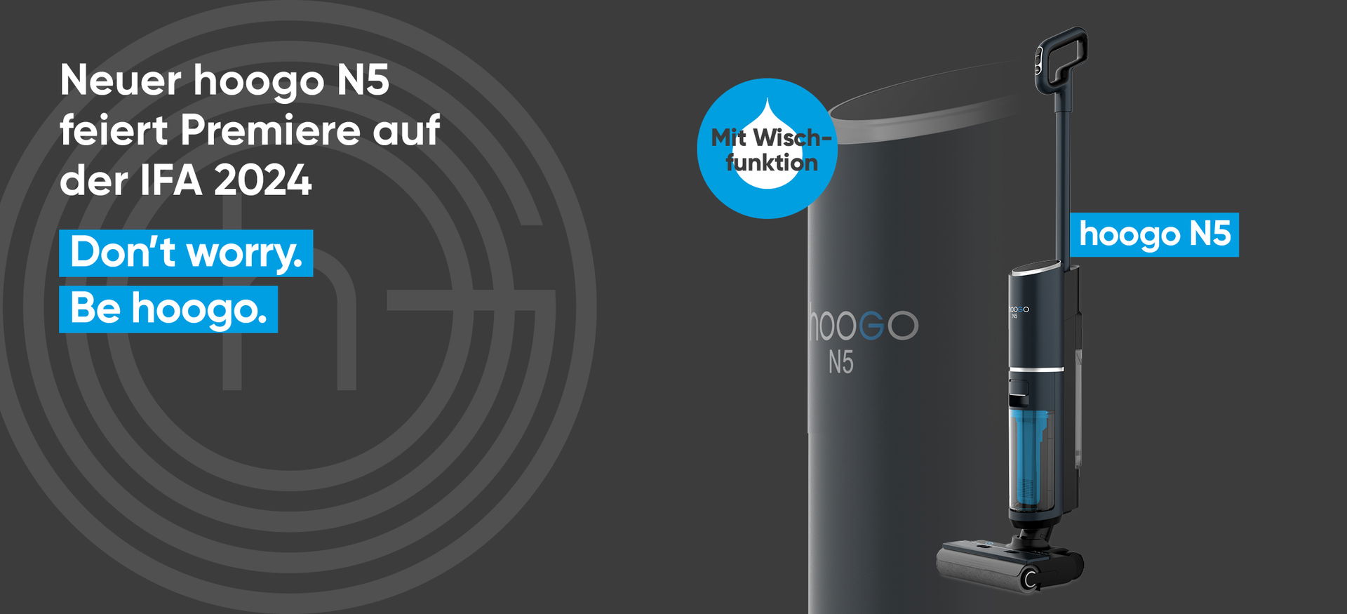 Der neue hoogo S5+ – die Ansage unter den Akku-Saugern